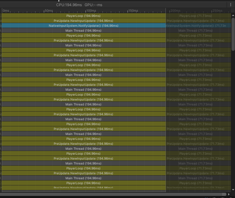 PreUpdate.NewInputUpdate is making Profiling difficult - Unity Engine - Unity Discussions