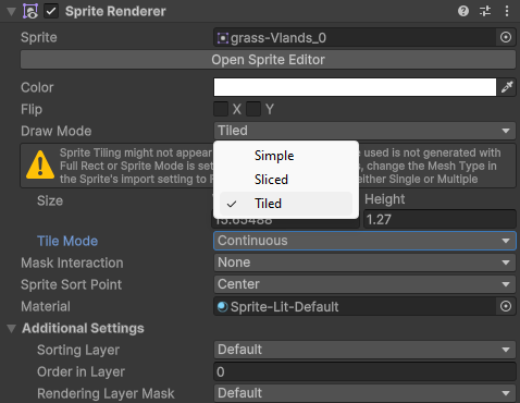 2D - How to make sprites repeat tiles? - Questions & Answers - Unity ...