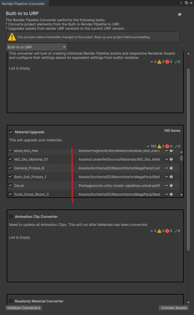 Render Pipeline Converter is a mess - Unity Engine - Unity Discussions