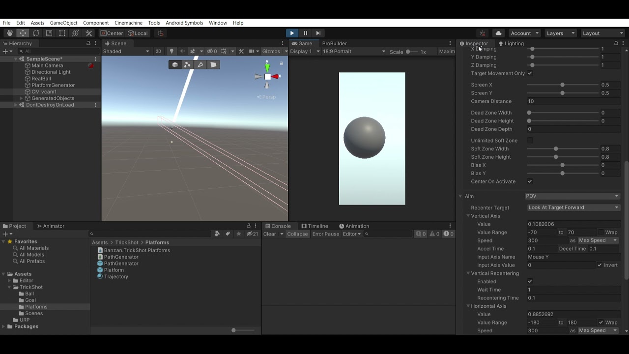 Cinemachine Orbital transposer with X and Y orbit? - Unity Engine - Unity Discussions