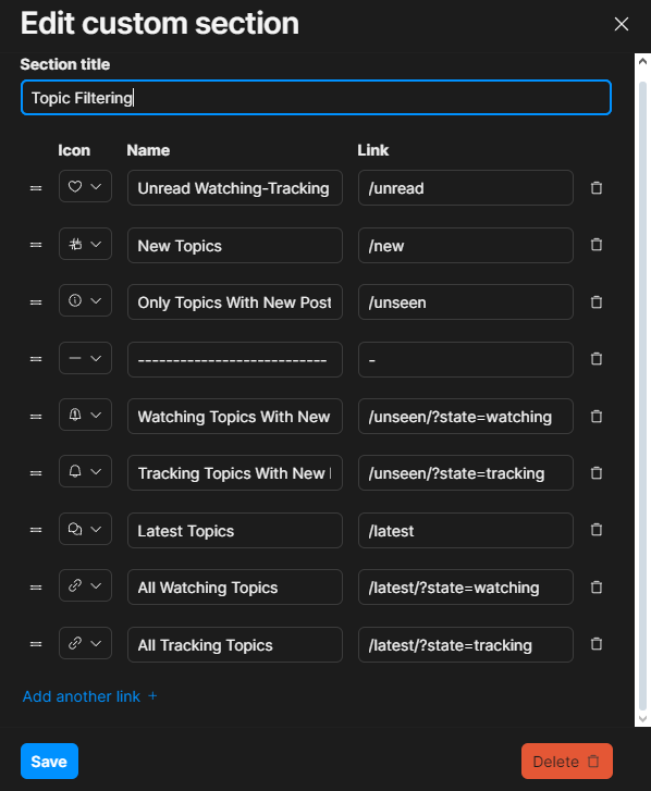 How To: Links In Sidebar - Unity Discussions Feedback - Unity Discussions