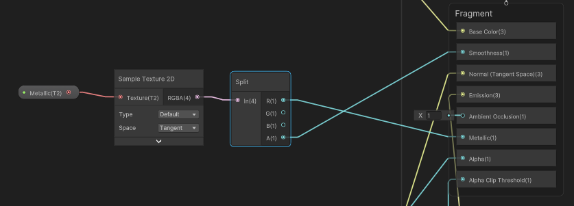 How to mimic URP Metallic Alpha in Shader Graph - Unity Engine - Unity Discussions