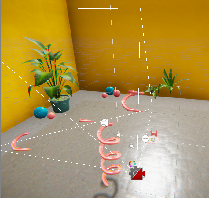 Creator kit - Puzzel I am finding some ramps not visible in Scene but are visible in game ...