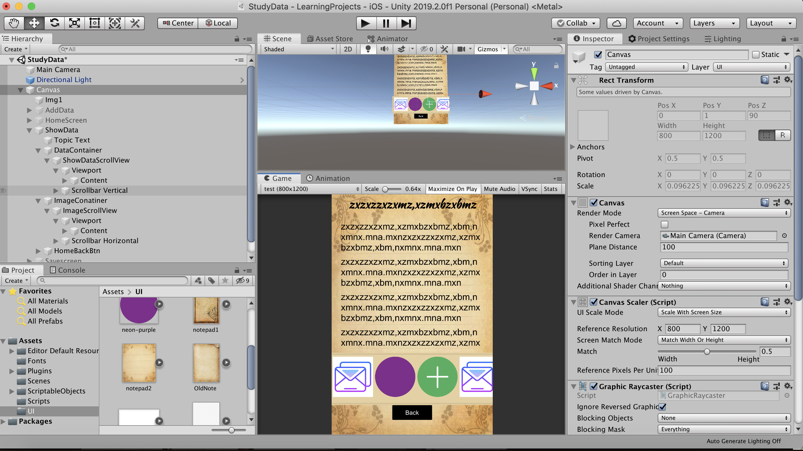 How to adjust screen for portrait and landscape mode such that all elements can be seen? - Unity ...
