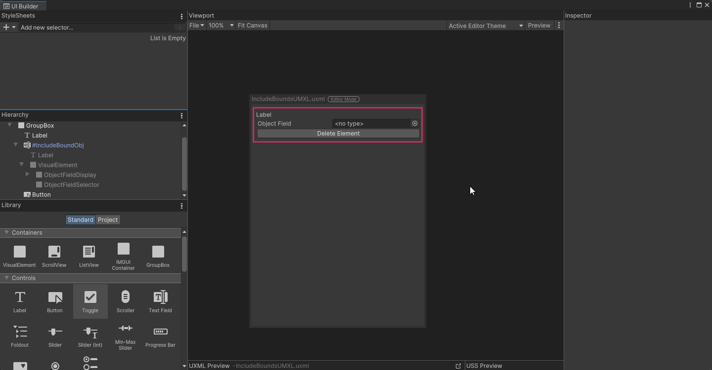 Error On Executing Nested Listview Button Unity Engine Unity