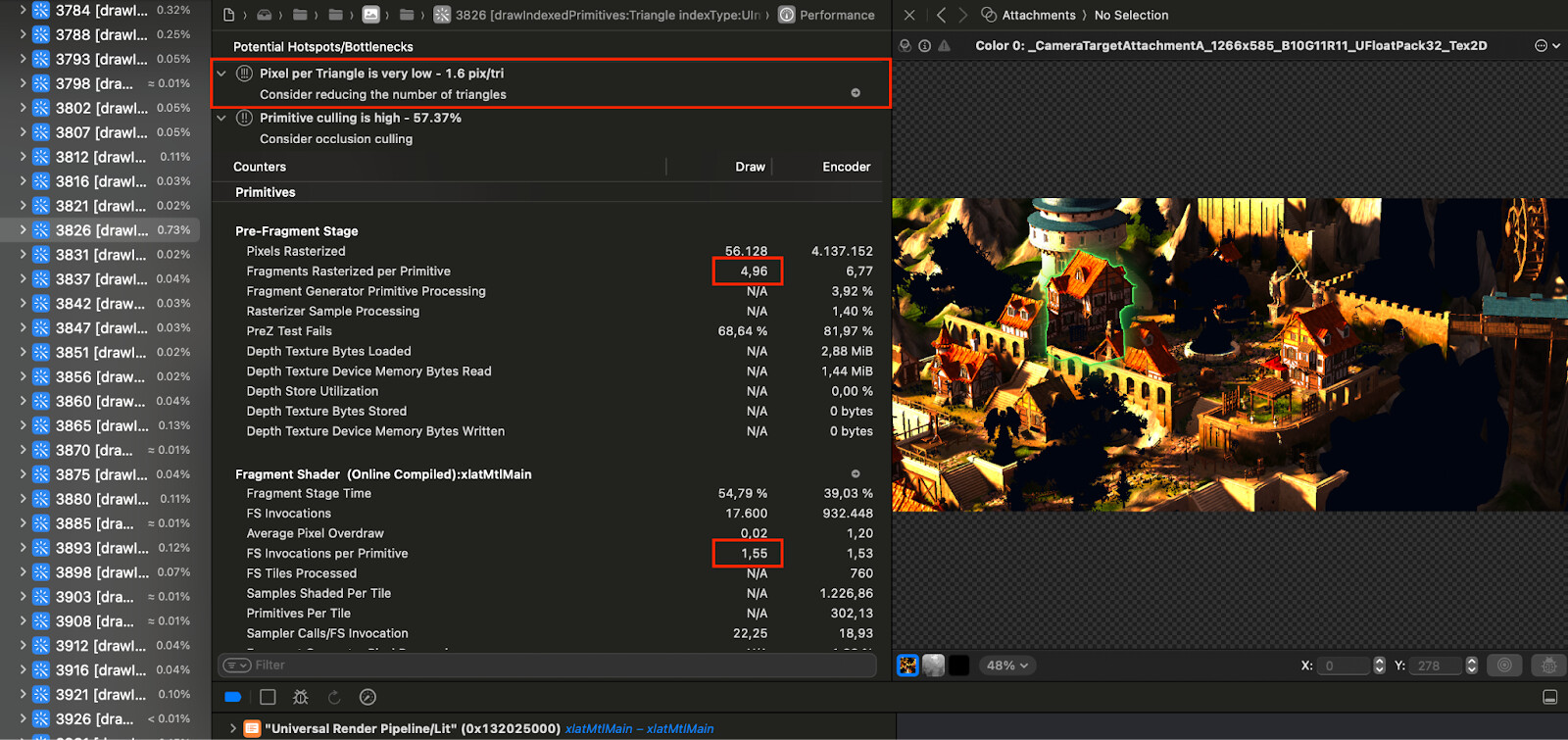 Identifying GPU bottlenecks with Metal frame capture - Technical Articles - Unity Discussions