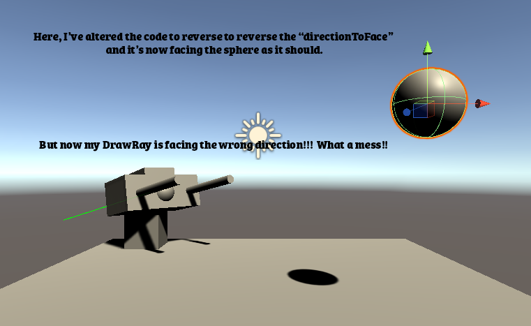 How Do I Fix This So My Object Is Properly Looking At Another Object Unity Engine Unity