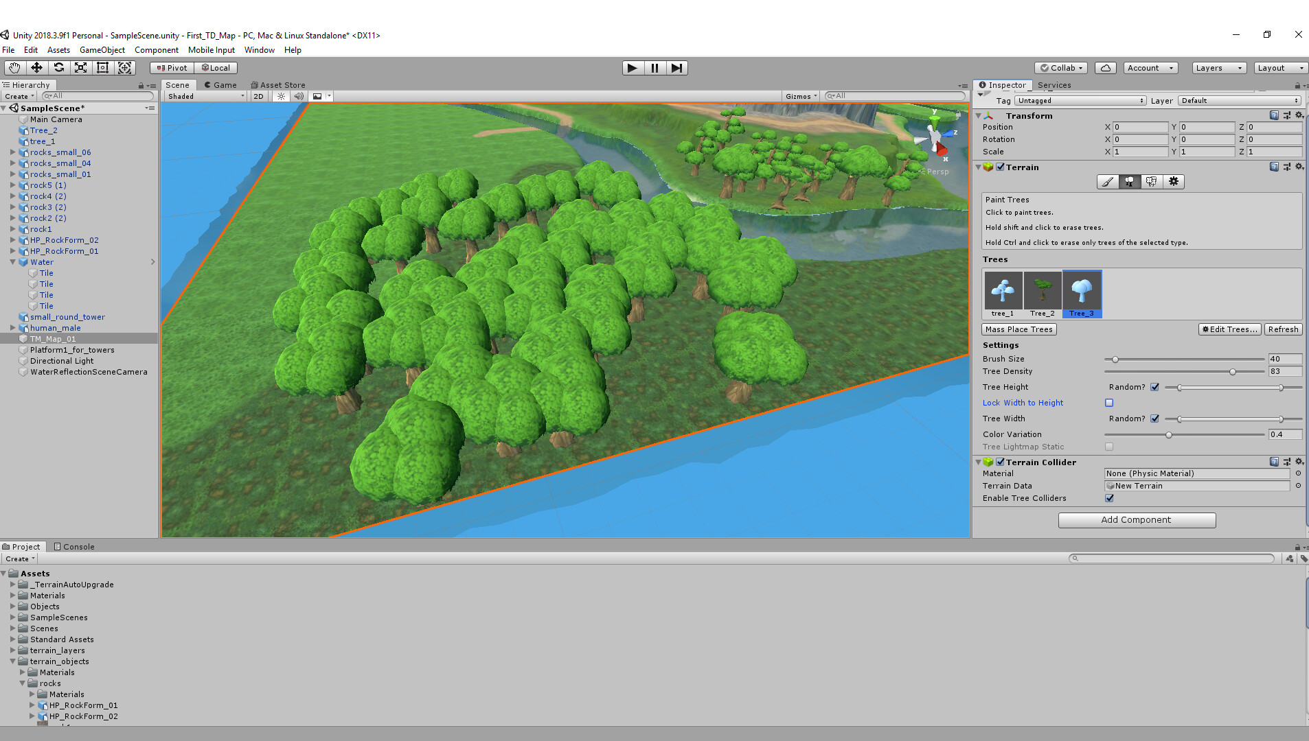 No rotation and height variation when painting trees - Unity Engine - Unity Discussions