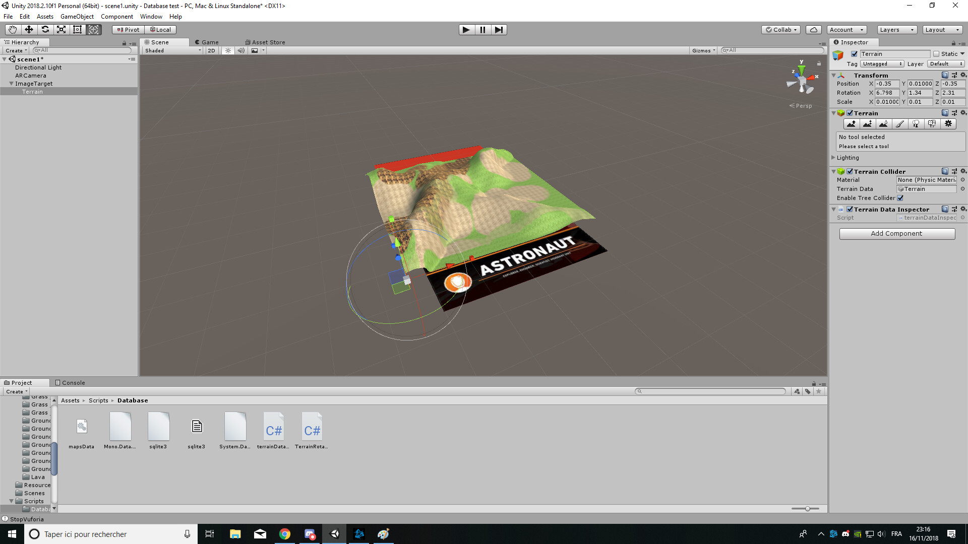 Vuforia Terrain Rotation - Unity Engine - Unity Discussions