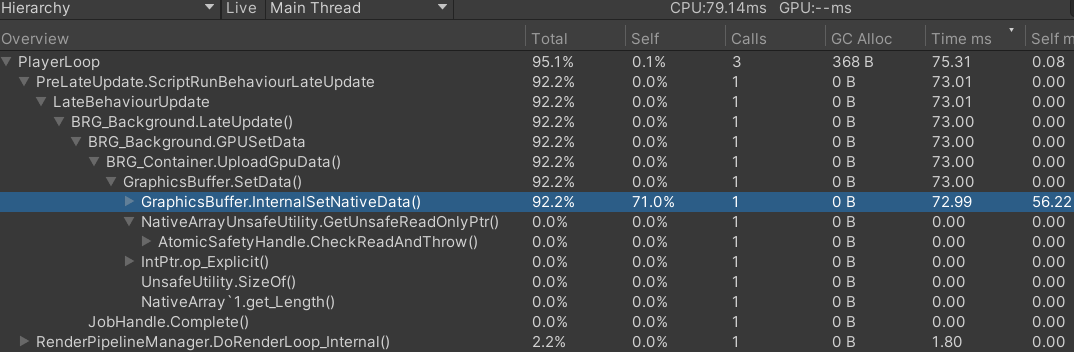 BatchRendererGroup sample: High frame rate even on a budget GLES device - Unity Engine - Unity ...