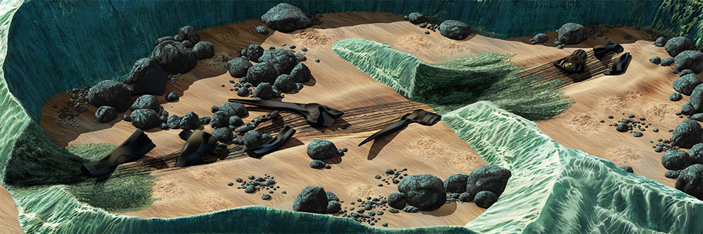 Landscape mesh(es) made in C4D - single or multiple meshes okay ...