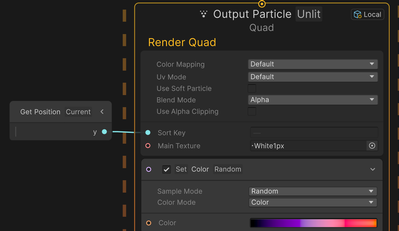 Per-particle sorting in 2D with custom axis using VFX graph and URP ... Per-particle sorting in 2D with custom axis using VFX graph and URP ...