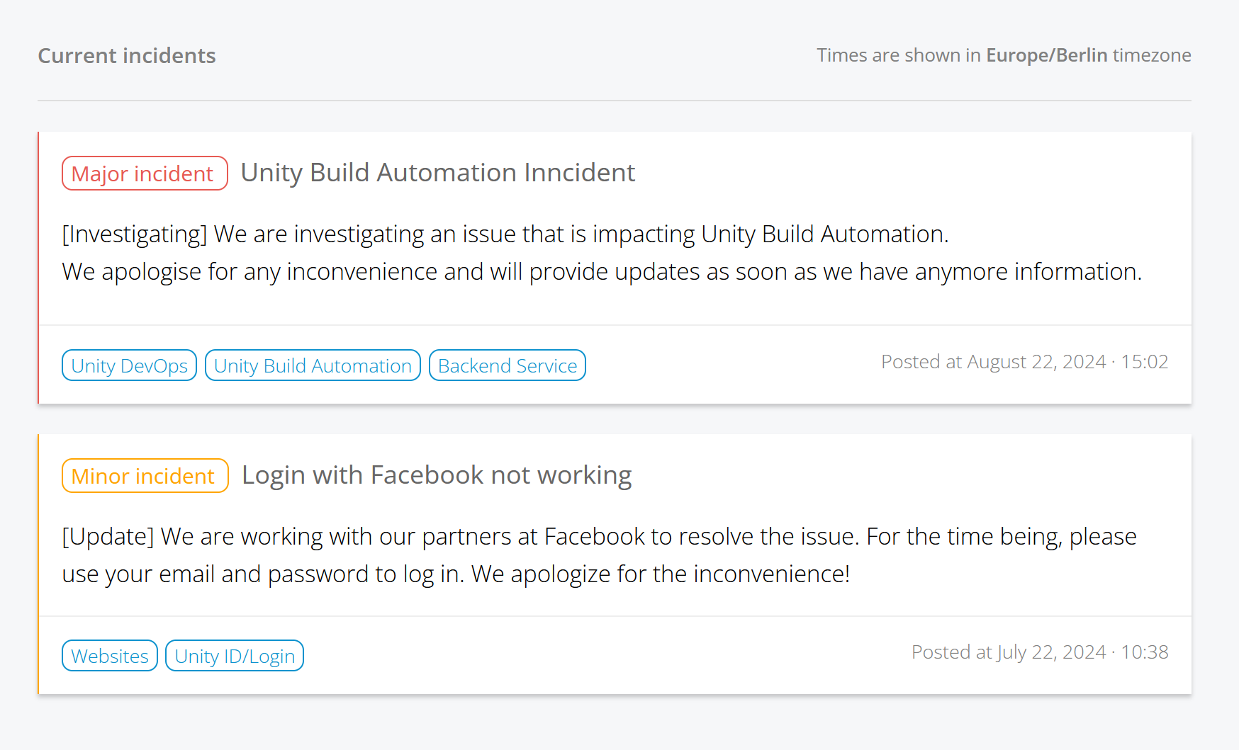 Limited Functionality Available Due To Errors Fetching Data Unity Services Unity Discussions