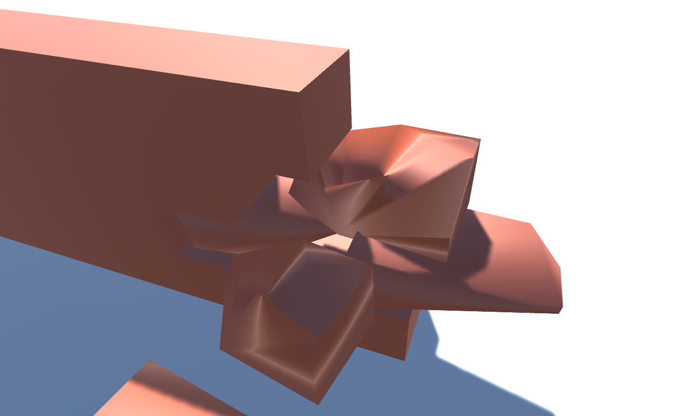 [SOLVED] Sliced Meshes Basics - The triangles look awful. - Unity Engine - Unity Discussions