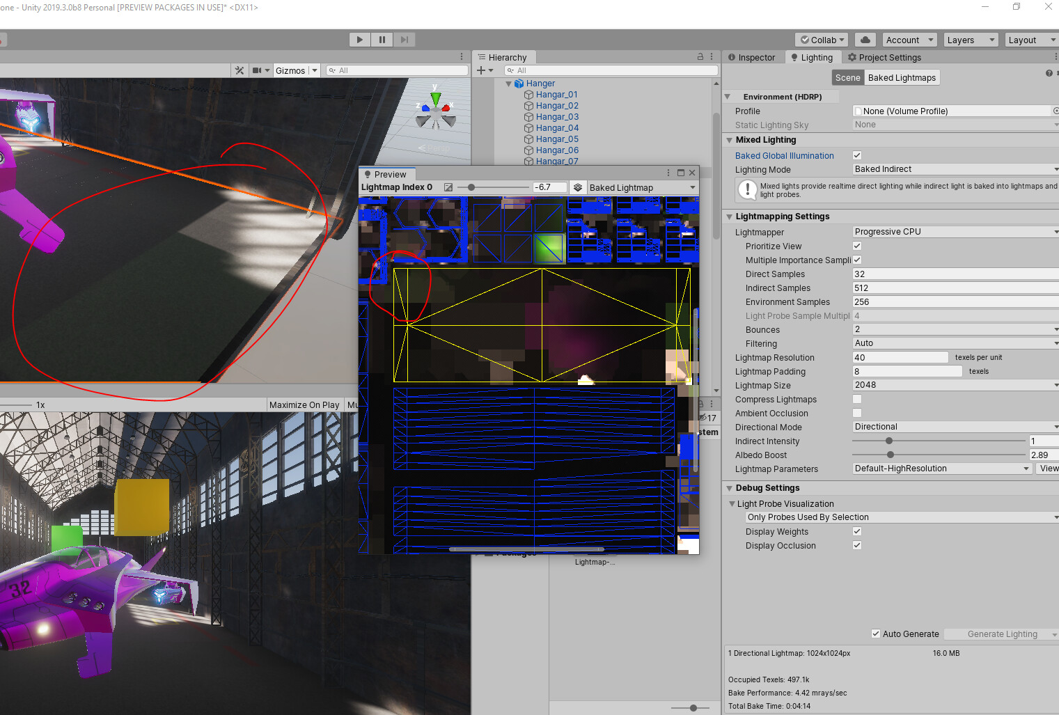 How to reduce lightmap boxes when baking indirect light? - Unity Engine ...