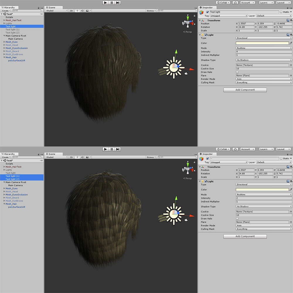 Transparent Material see through/bleed through related to additive forward passes - Unity Engine ...