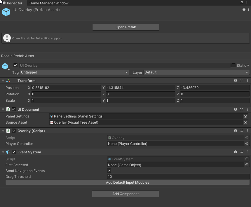 Runtime Usage Via Ui Builder Binding Responding On Events In Game Mode Unity Engine Unity