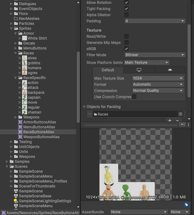 Non-optimal sprite atlas packing - Unity Engine - Unity Discussions