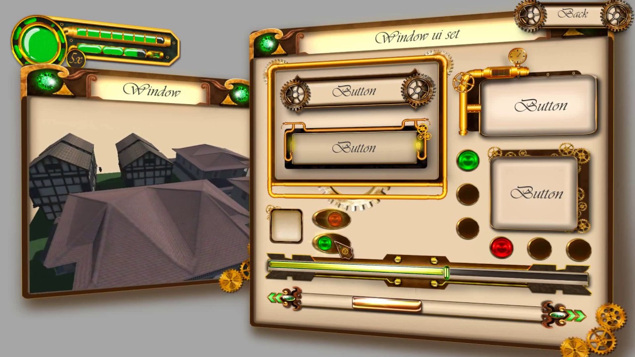 RELEASED] (Discount 50%) Steampunk UI - Community Showcases - Unity ...
