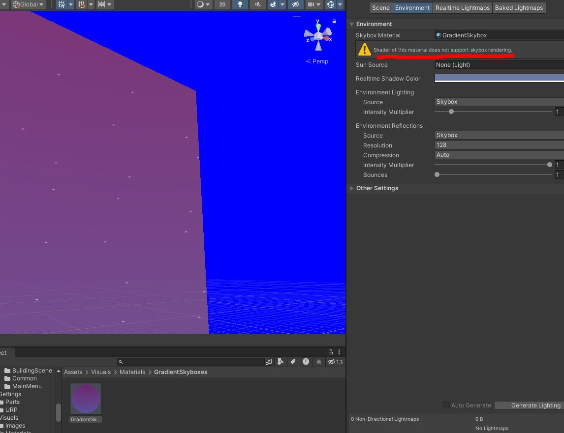 shadergraph as skyboxe issues. - Unity Engine - Unity Discussions