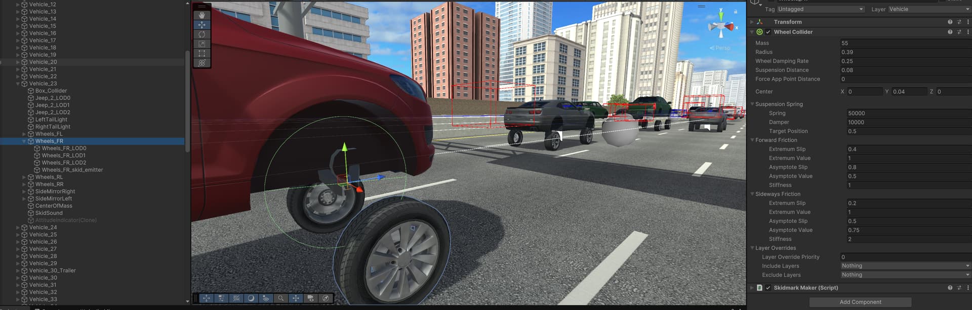 Wheel Colliders drop through the ground if any settings on the Rigidbody are changed in Unity 6 ...