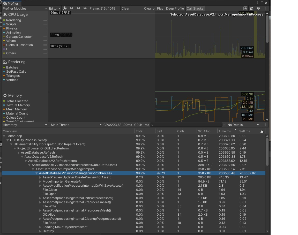 V2 Asset import takes long time - Unity Engine - Unity Discussions