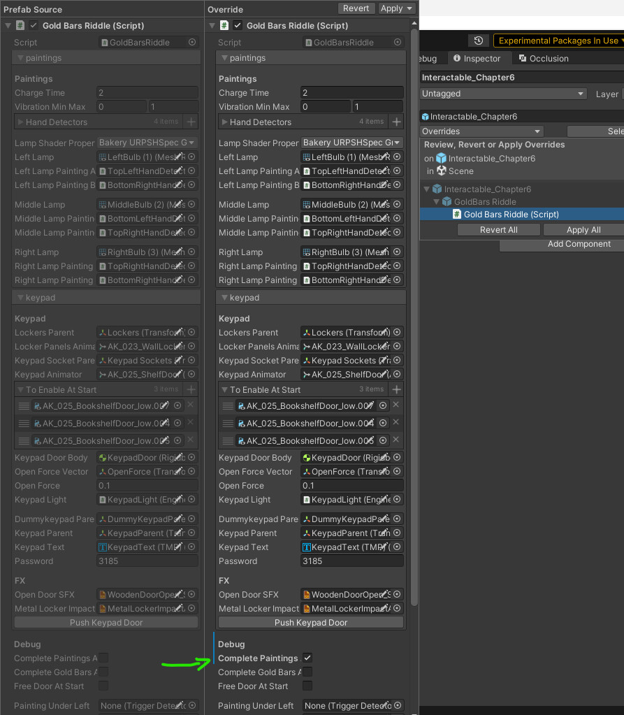 [Feedback] Highlight changes in prefab more - Unity Engine - Unity Discussions