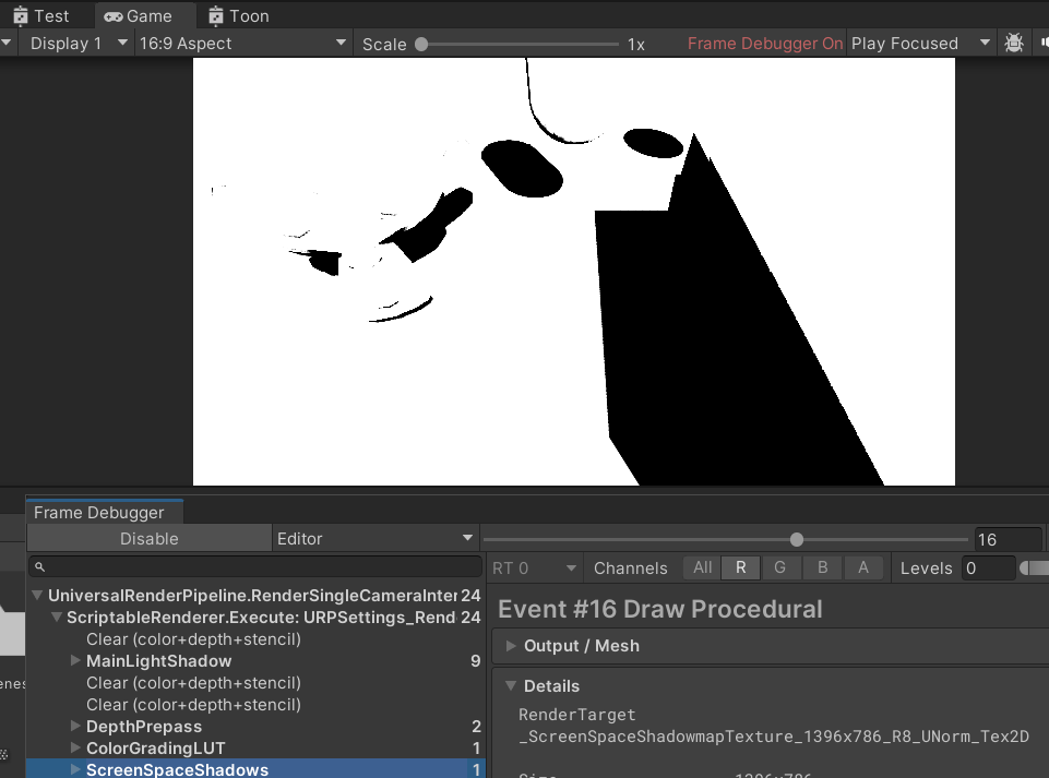 Getting the texture for screen space shadows [URP] - Unity Engine - Unity Discussions
