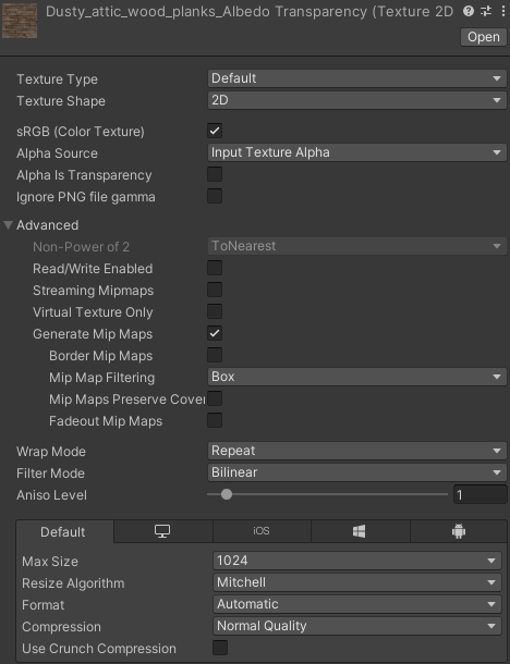 Tiled Texture Not Rendering On Ios Srp Unity Engine Unity Discussions