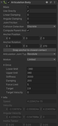 How to control angular velocity of ArticulationBody - Unity Engine - Unity Discussions