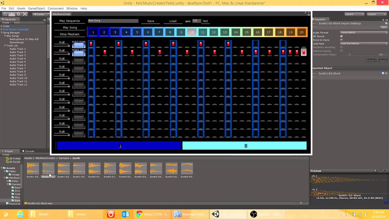 NSL Music Creator - In-Editor Step Sequencer and Game Event Synchronization - Community ...