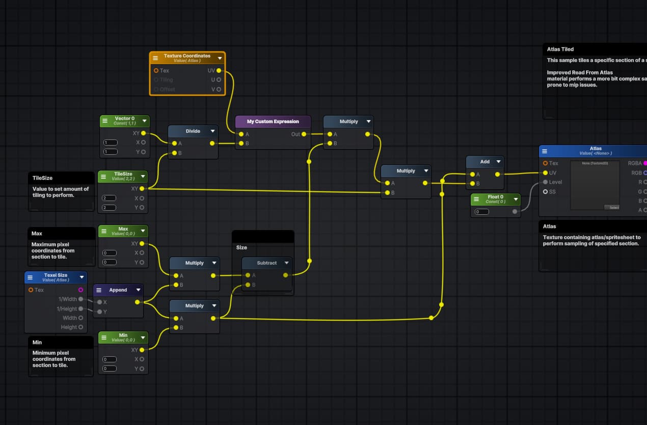 [ShaderGraph] Add space between tiles - Unity Engine - Unity Discussions