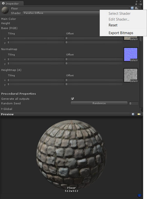 Substance Export Bitmaps - Unity Engine - Unity Discussions