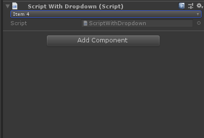 How can i create a pup-up menu like the one for choose the shader on materials in unity 2019 ...
