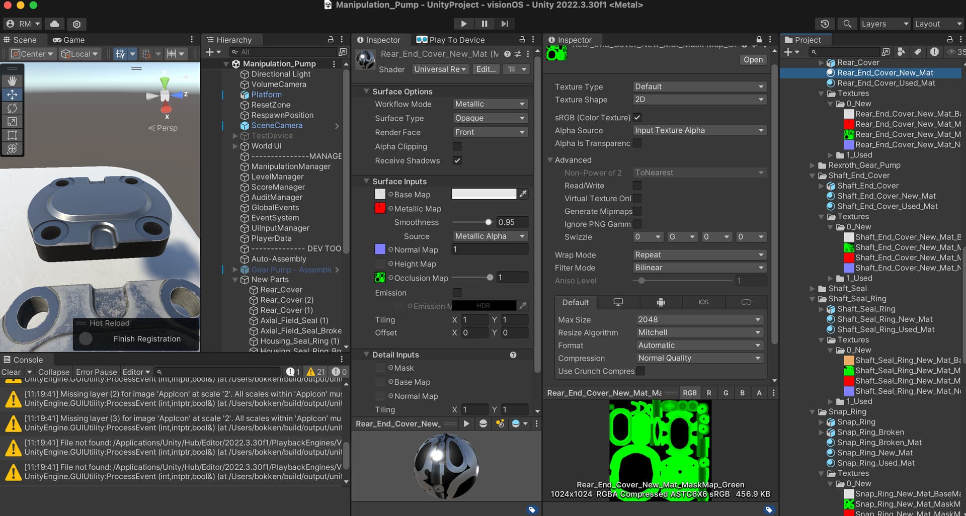 Some materials render black on visionOS (not simulator) - Unity Engine - Unity Discussions