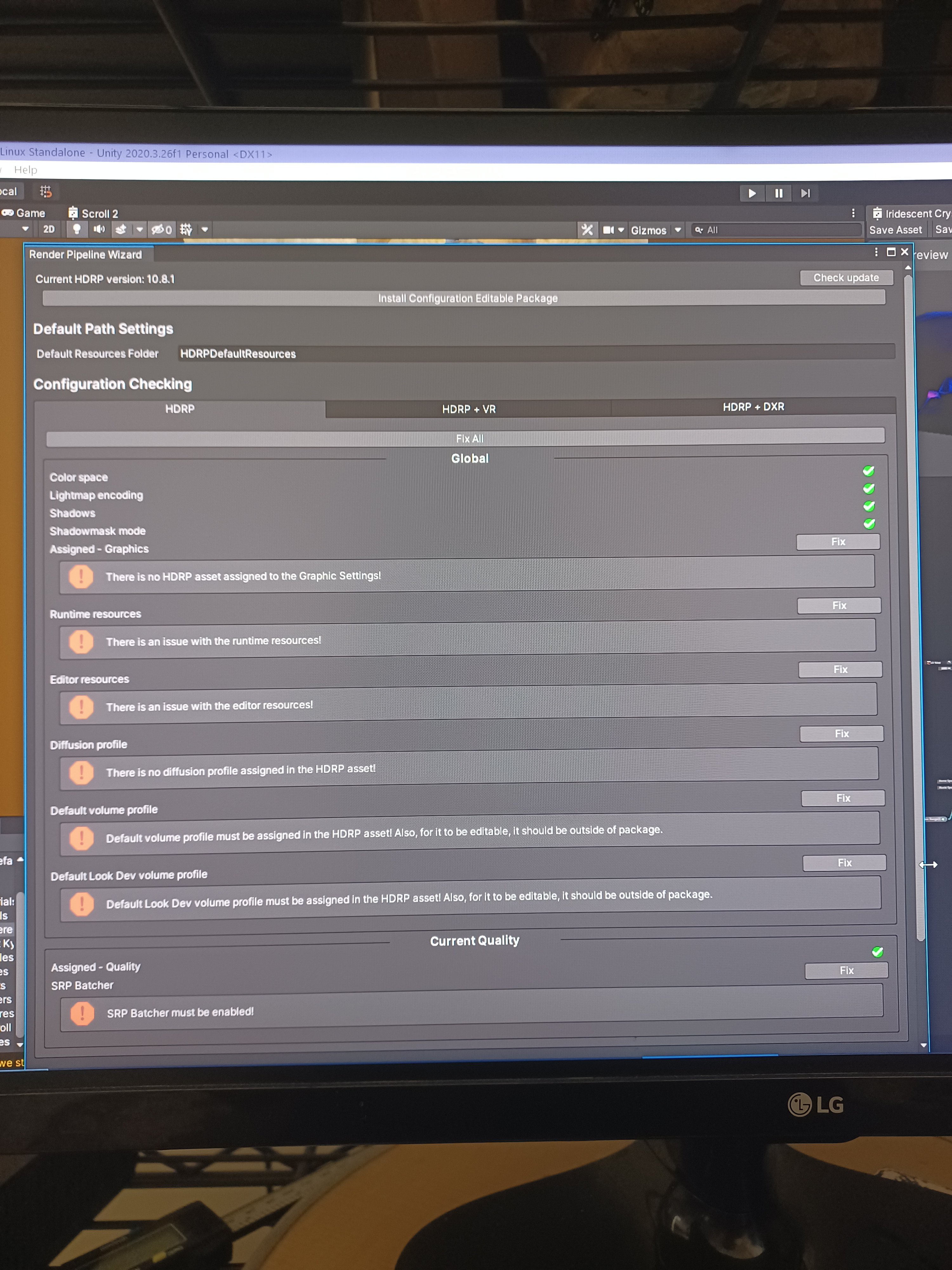 URP game window shader nothing like shader editor. - Unity Engine ...