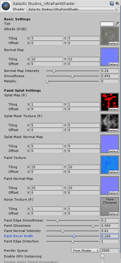 [WIP] Paint Splattering Shader - Community Showcases - Unity Discussions