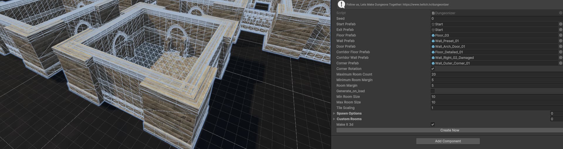 [Release] Dungenizer 2D - Dungeon generator - Page 5 - Community Showcases - Unity Discussions