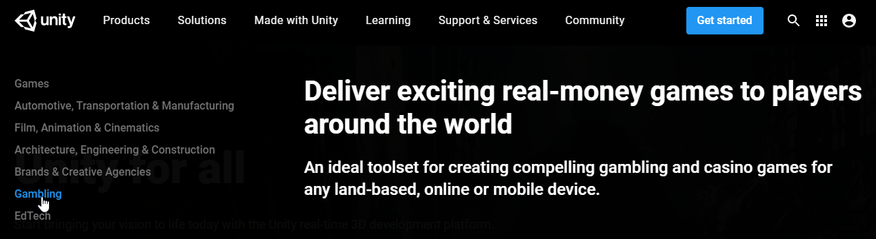 Unity shamelessly promoting gambling. - News & General Discussion ...