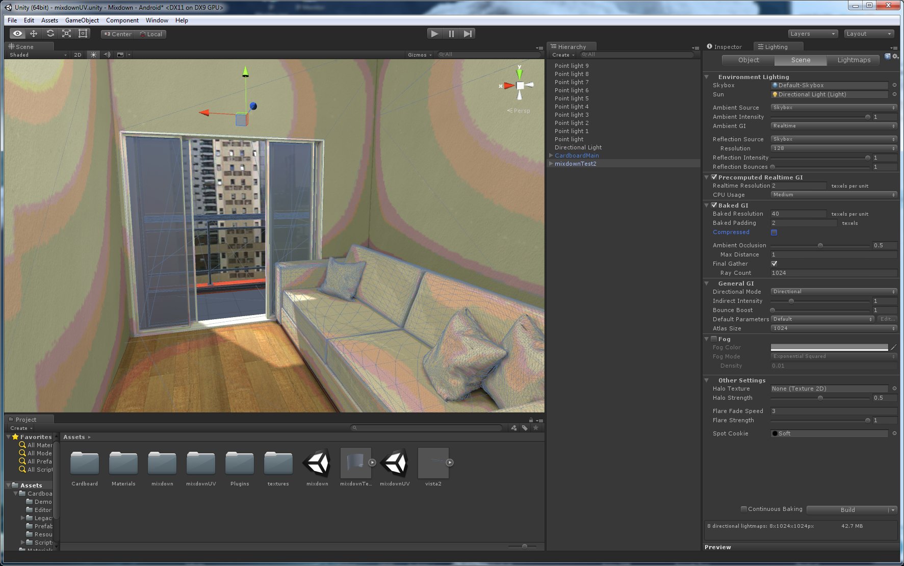 Lightmapping Produces Striped Objects Unity Engine Unity Discussions