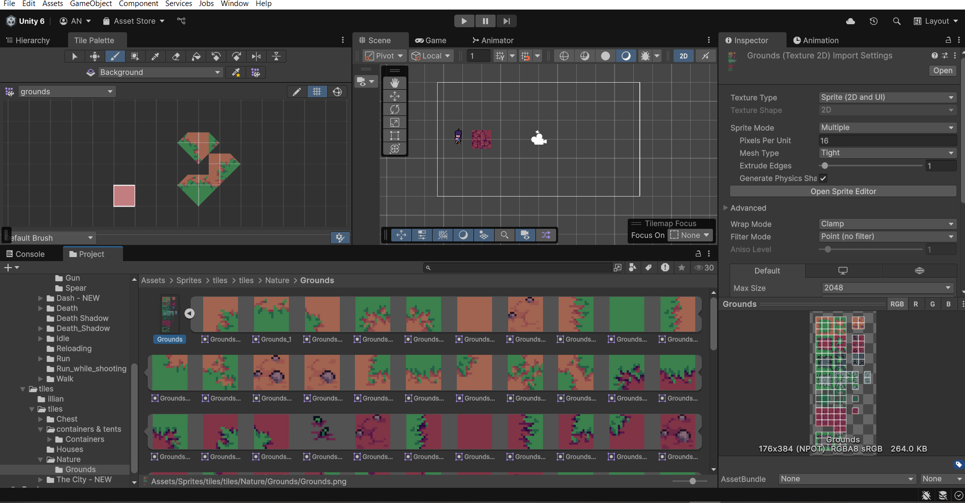 Tilemap pallets are diamond shaped but supposed to be squares:C - Unity Engine - Unity Discussions
