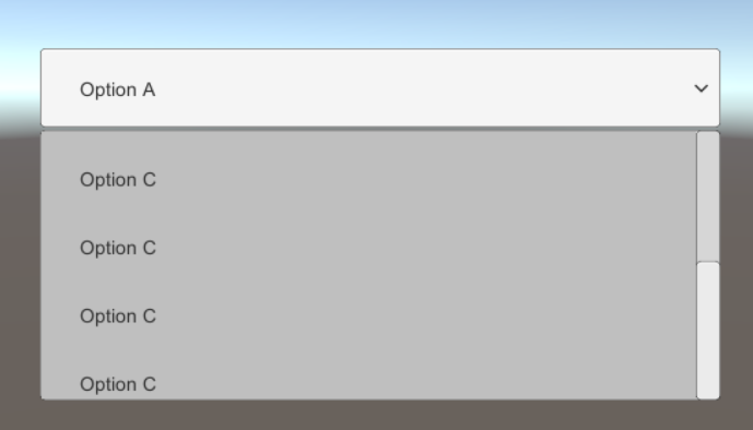 Unity Dropdown generates weird spacing for first and last option ...