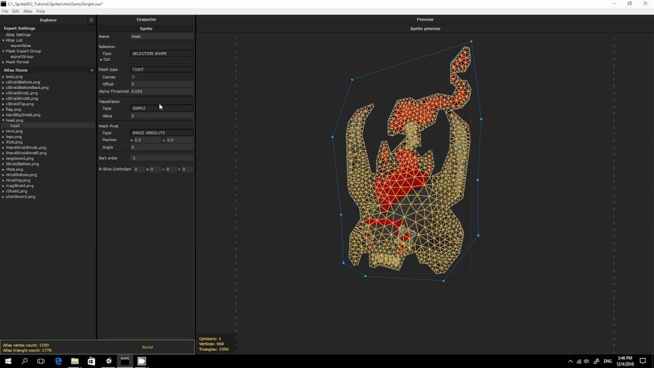[Tool] SpriteUV2 - A Texture / Sprite / UV Map packer that you will ...
