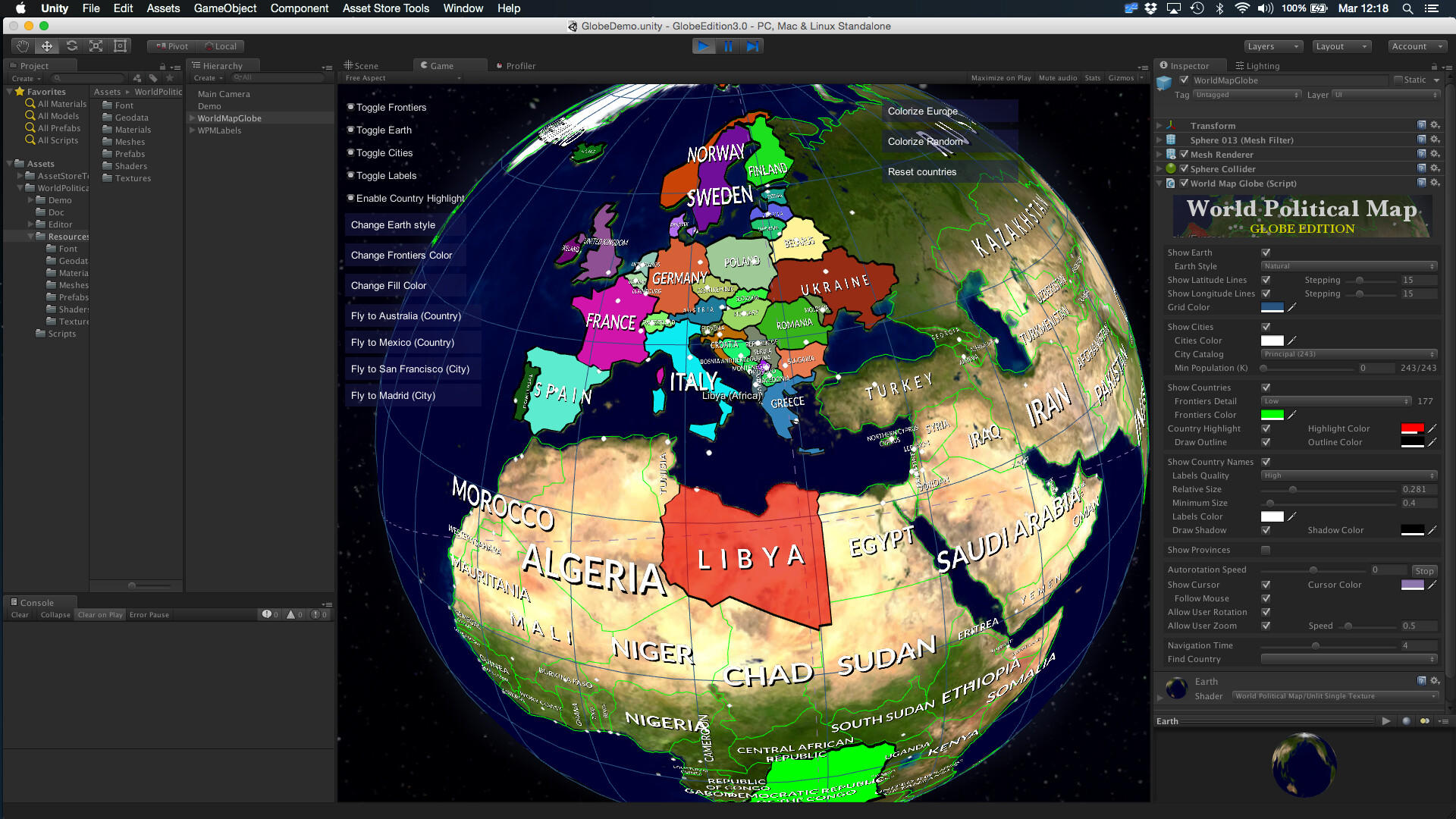 [RELEASED] World Political Map - Globe Edition - Community Showcases ...