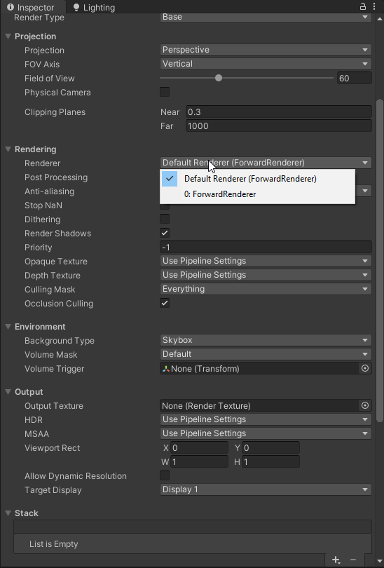 Can't change to deferred rendering - Unity Engine - Unity Discussions