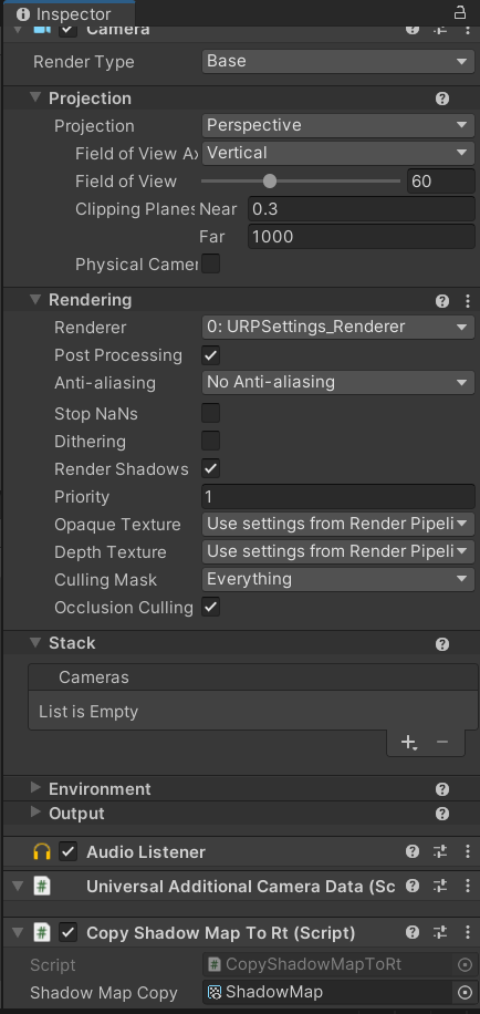 Getting the texture for screen space shadows [URP] - Unity Engine ...