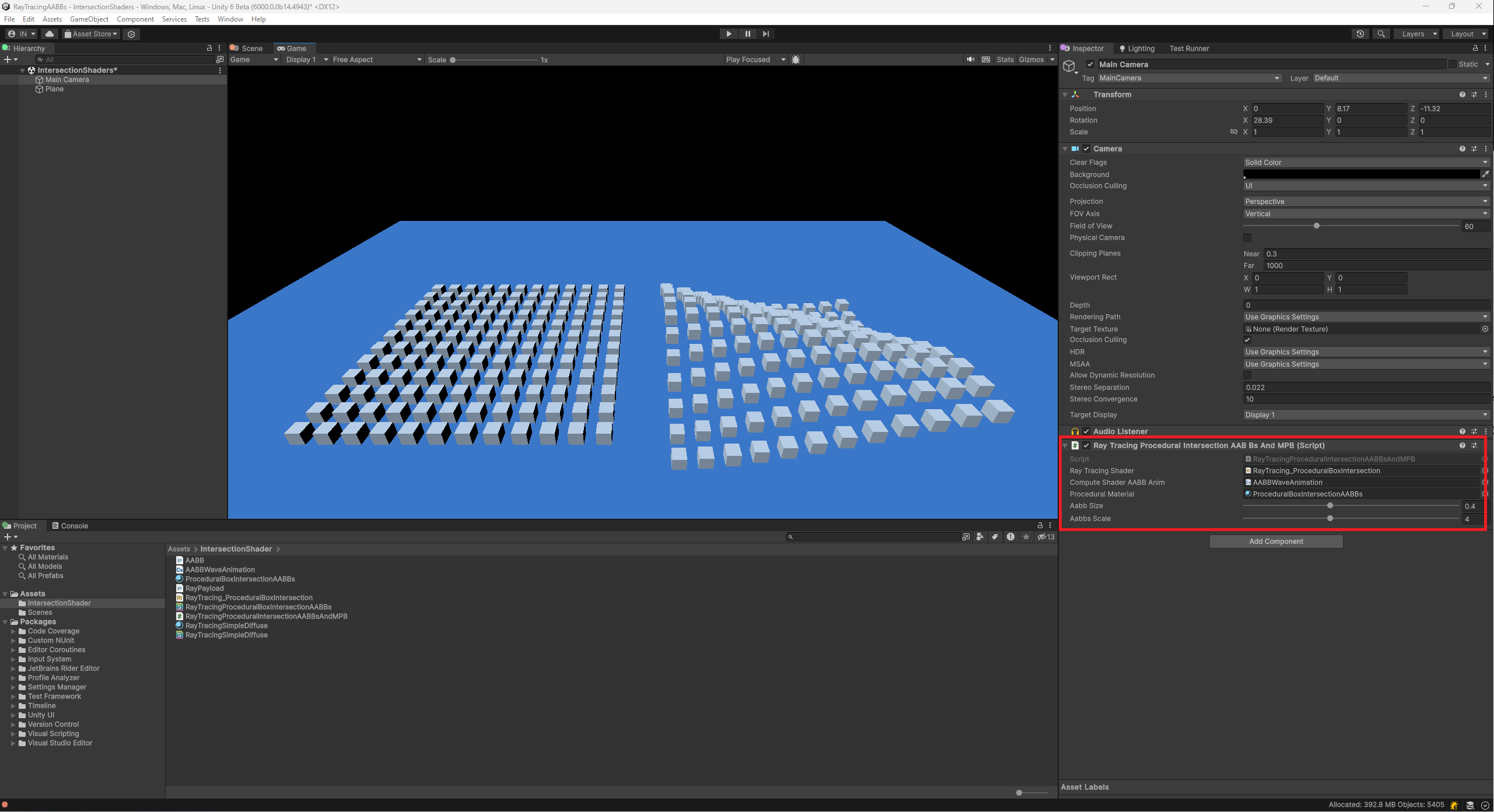 Inline Raytracing Of Aabbs Not Working Unity Engine Unity Discussions