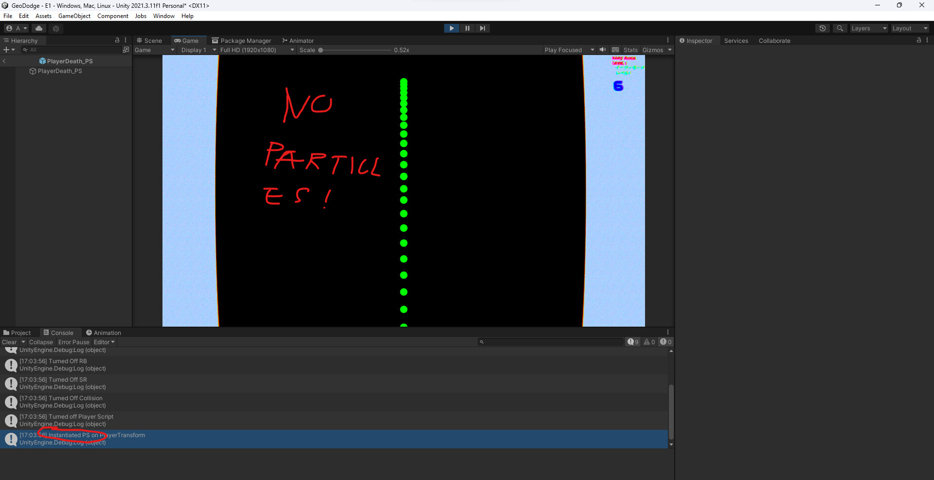 My particle system won't spawn - Unity Engine - Unity Discussions