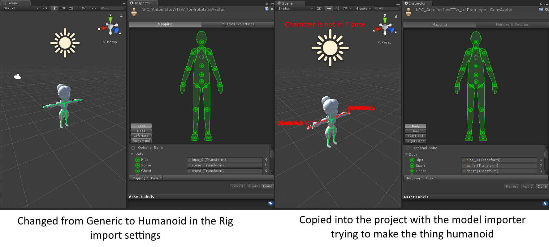 Modelimporter - how to import as Humanoid? - Unity Engine - Unity Discussions