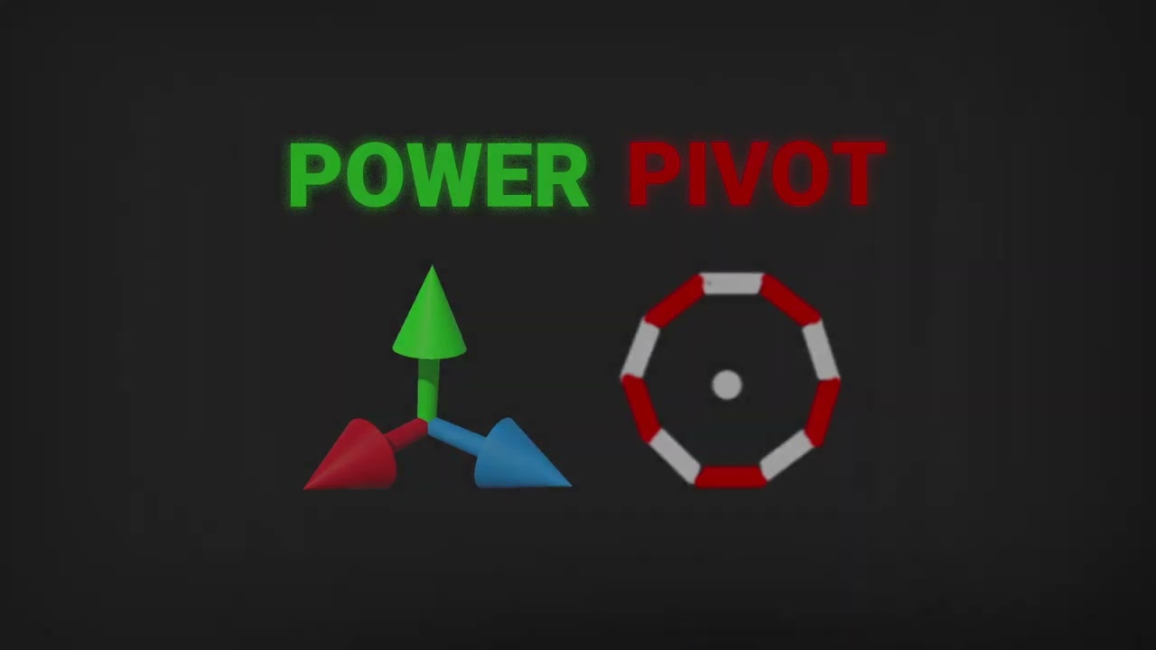 ️ Power Pivot (formerly Pivot Cursor) : Rotate & scale around any point without parenting ...